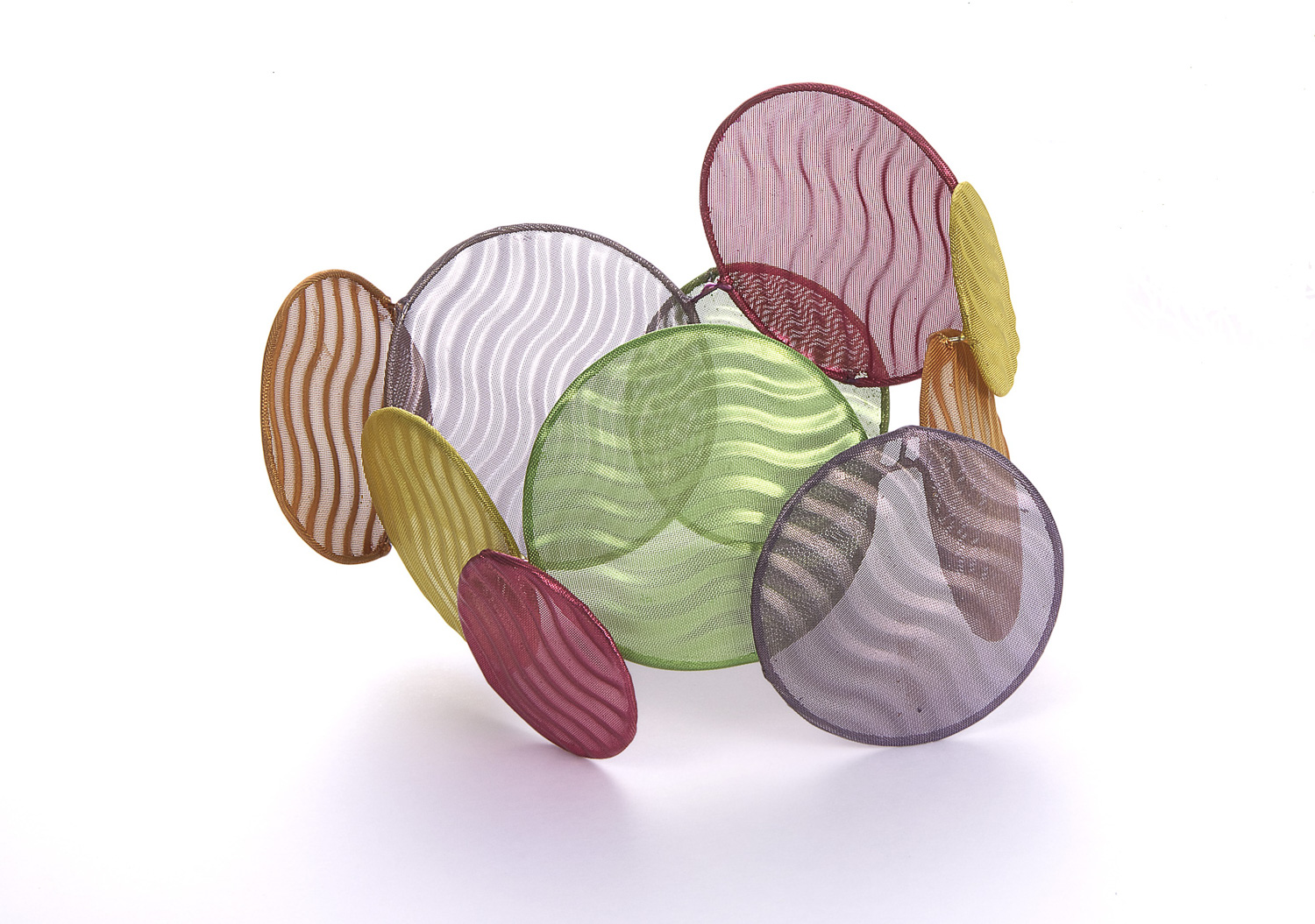 SUO Emiko — Copper Mesh Cuff